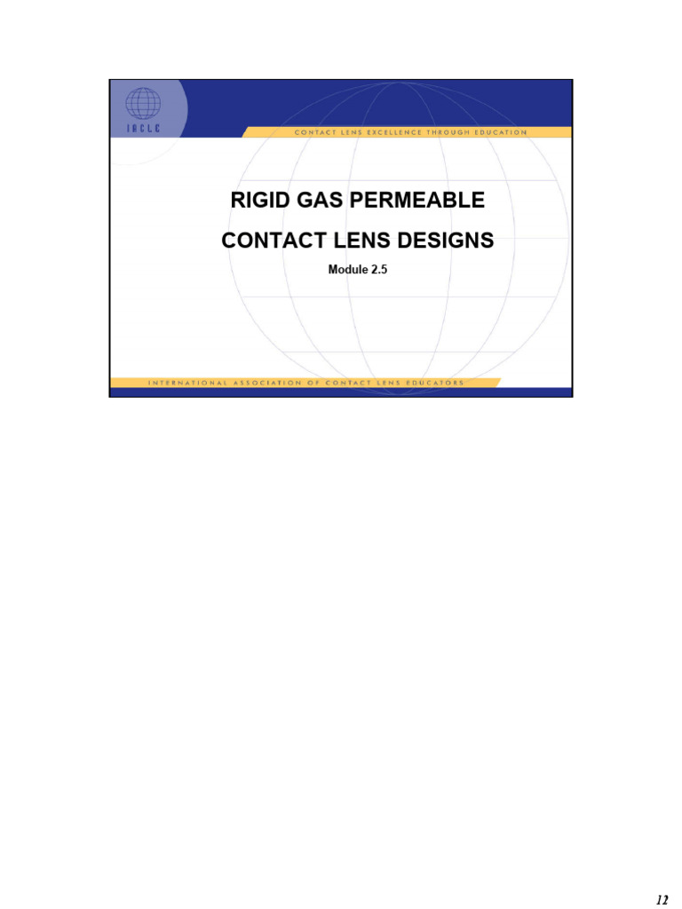 Mod2.5_final_final | Download Free PDF | Contact Lens | Sphere