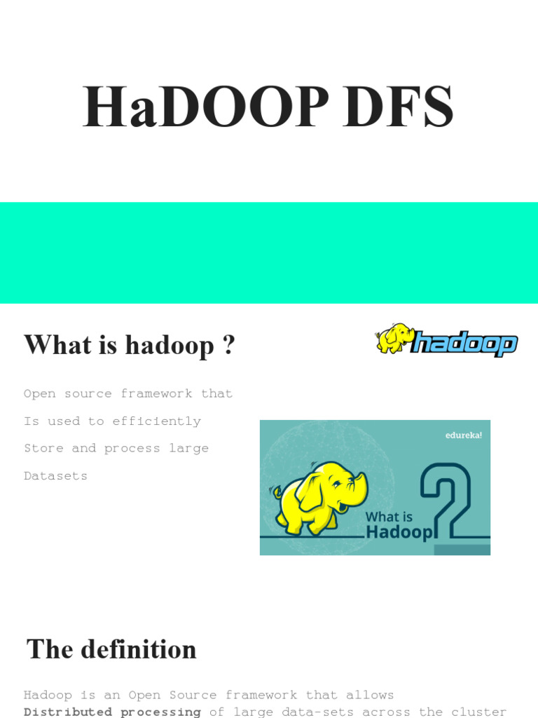Hadoop Distributed File System | PDF