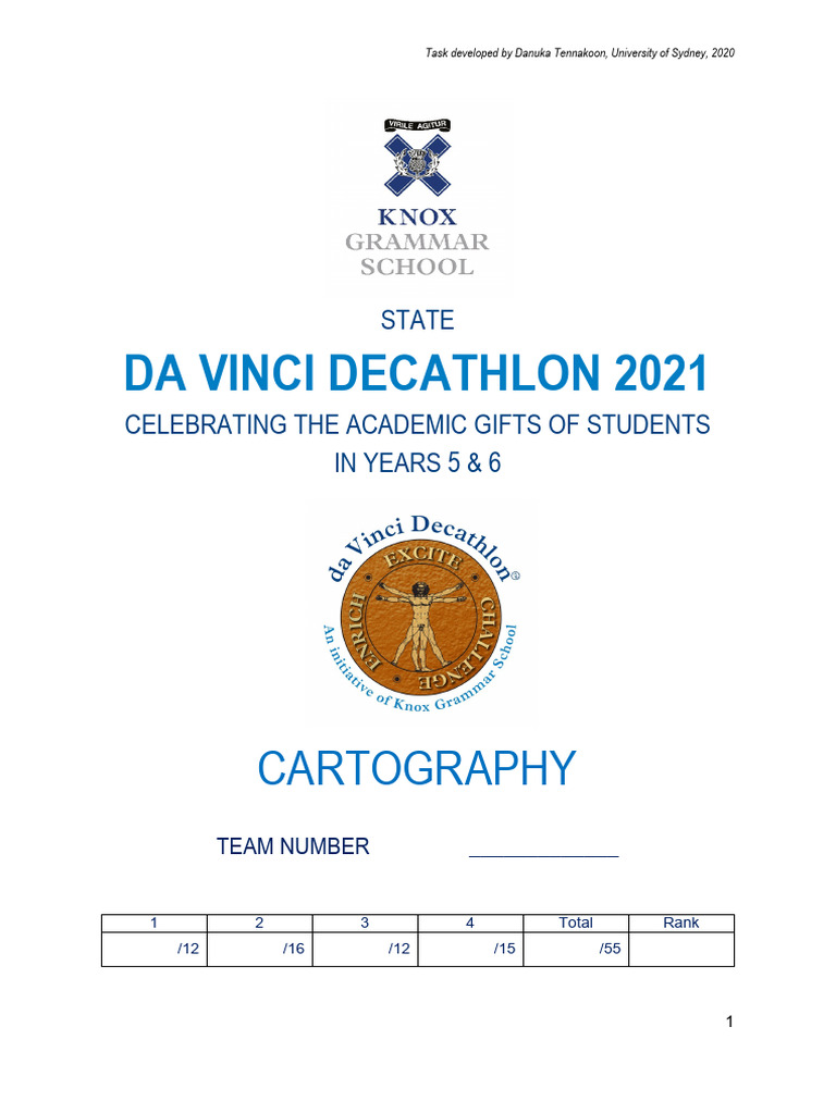 Da Vinci 5-6 - State - Cartography - Paper - 2021 | PDF | Earth Sciences