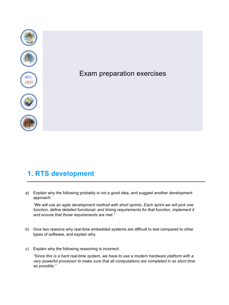 DVA455-exercises | PDF | Scheduling (Computing) | Computer Architecture