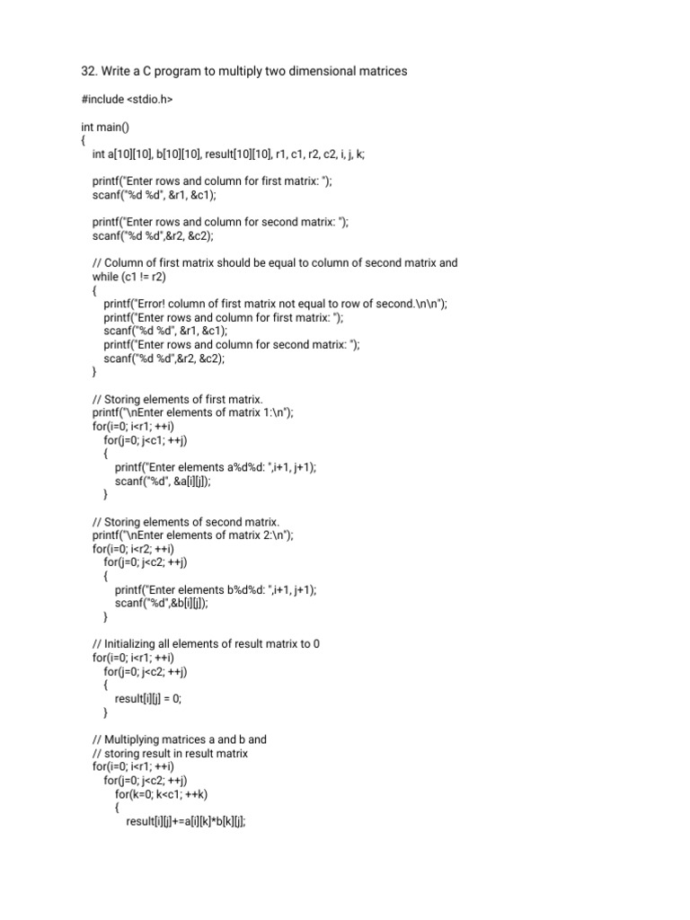 32-50 Programs | PDF | Computer Programming | Computer Standards