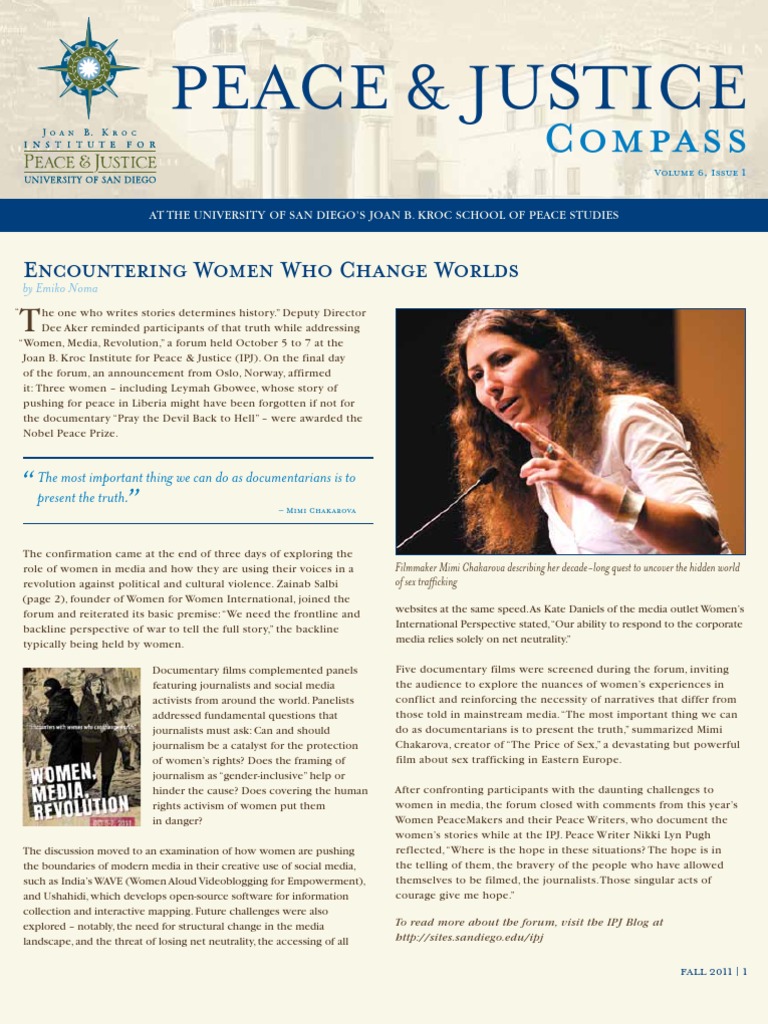 Peace & Justice: Compass | PDF | Peacebuilding | Peace