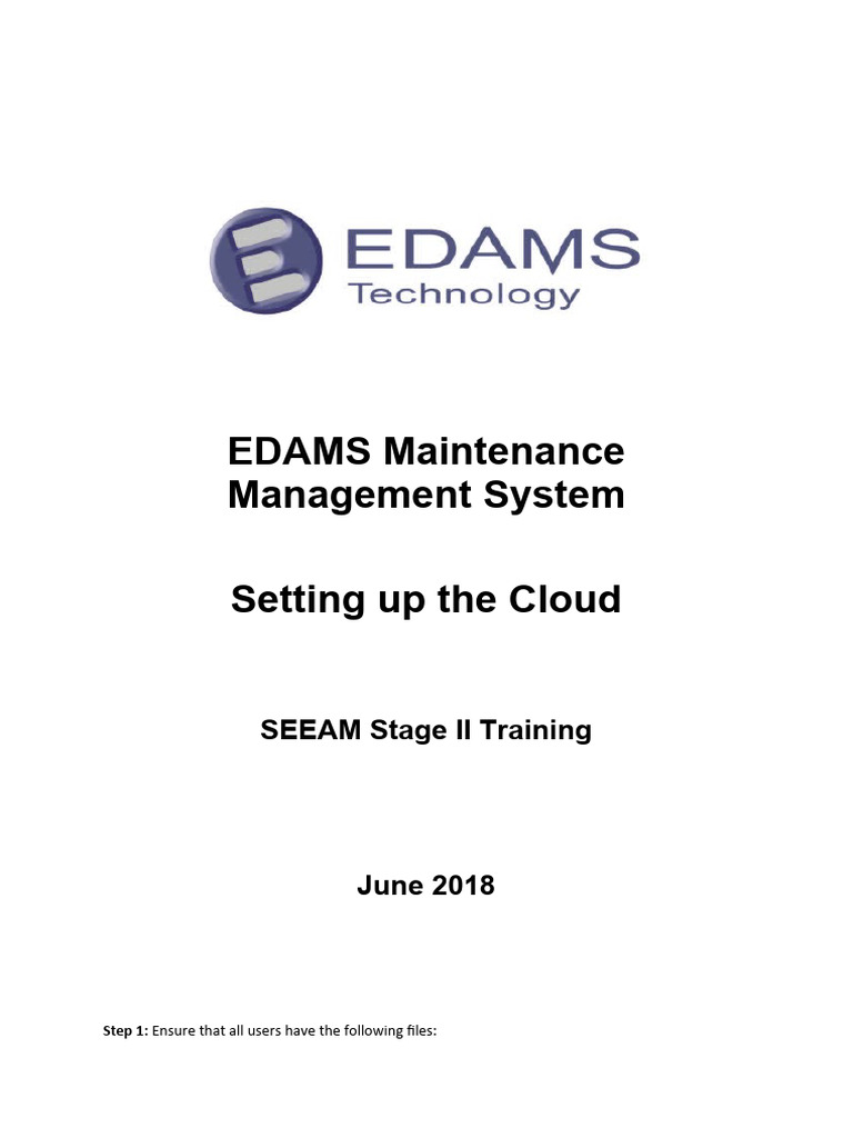 EDAMS MMS Cloud Installation | PDF | Computer File | Public Key Certificate