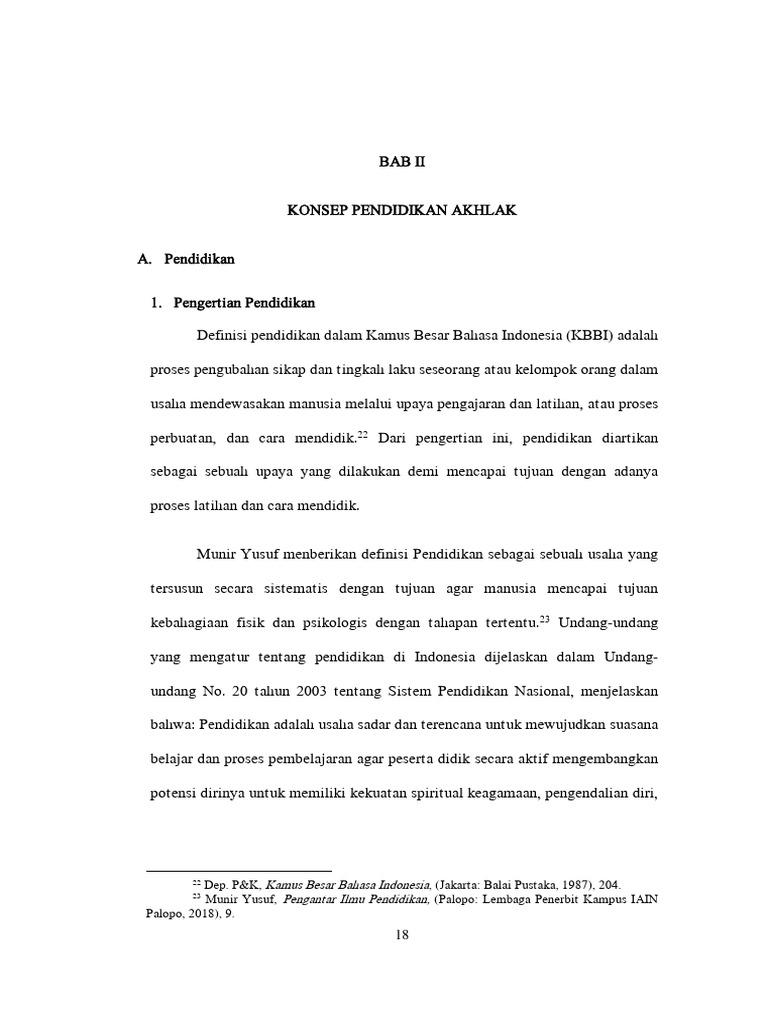 Isi Bab Ii | PDF | Sains & Matematika