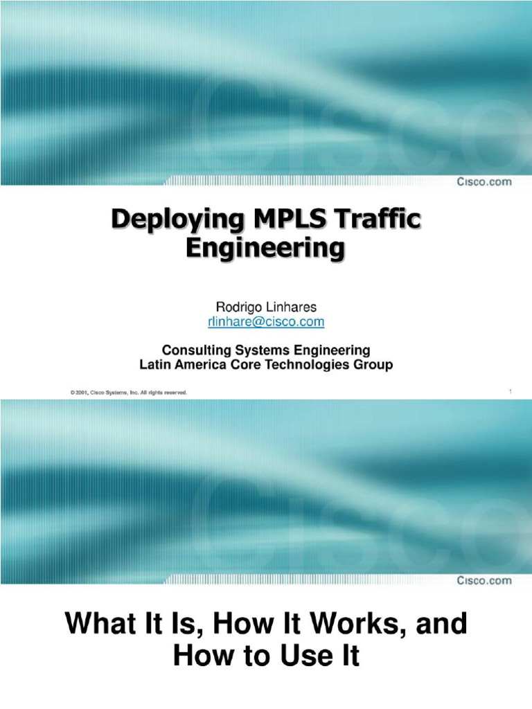 Traffic Engineering | PDF