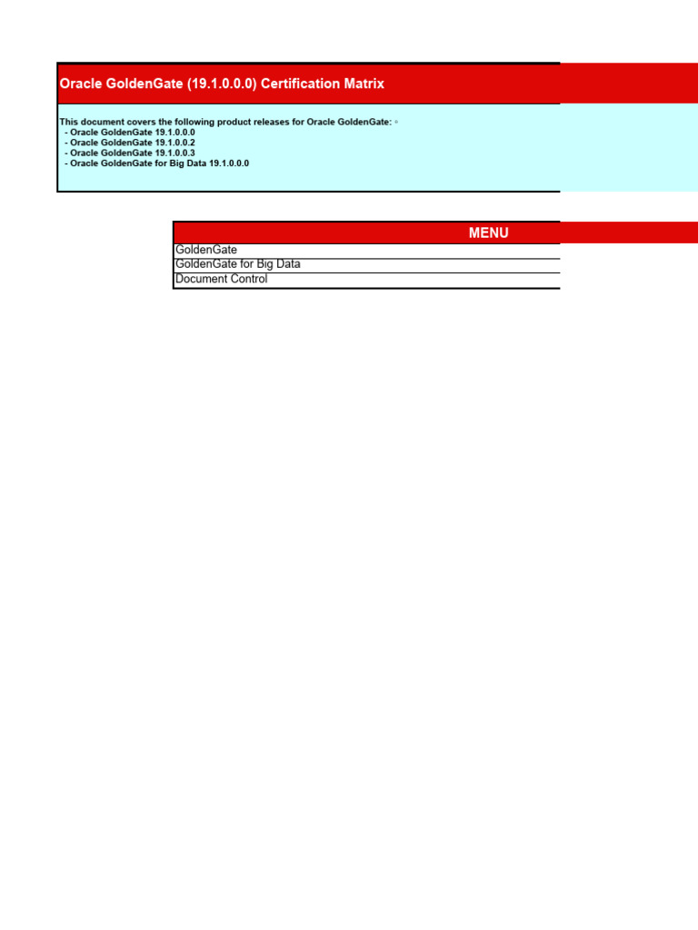 2 2 Ogg 19 1 0 0 0 Cert Matrix Pdf Oracle Database 64 Bit Computing