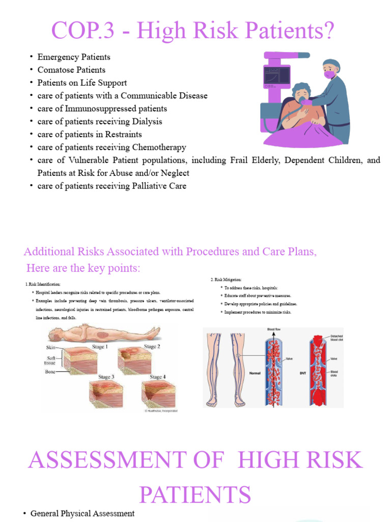 High Risk Patients | PDF | Intensive Care Medicine | Heart