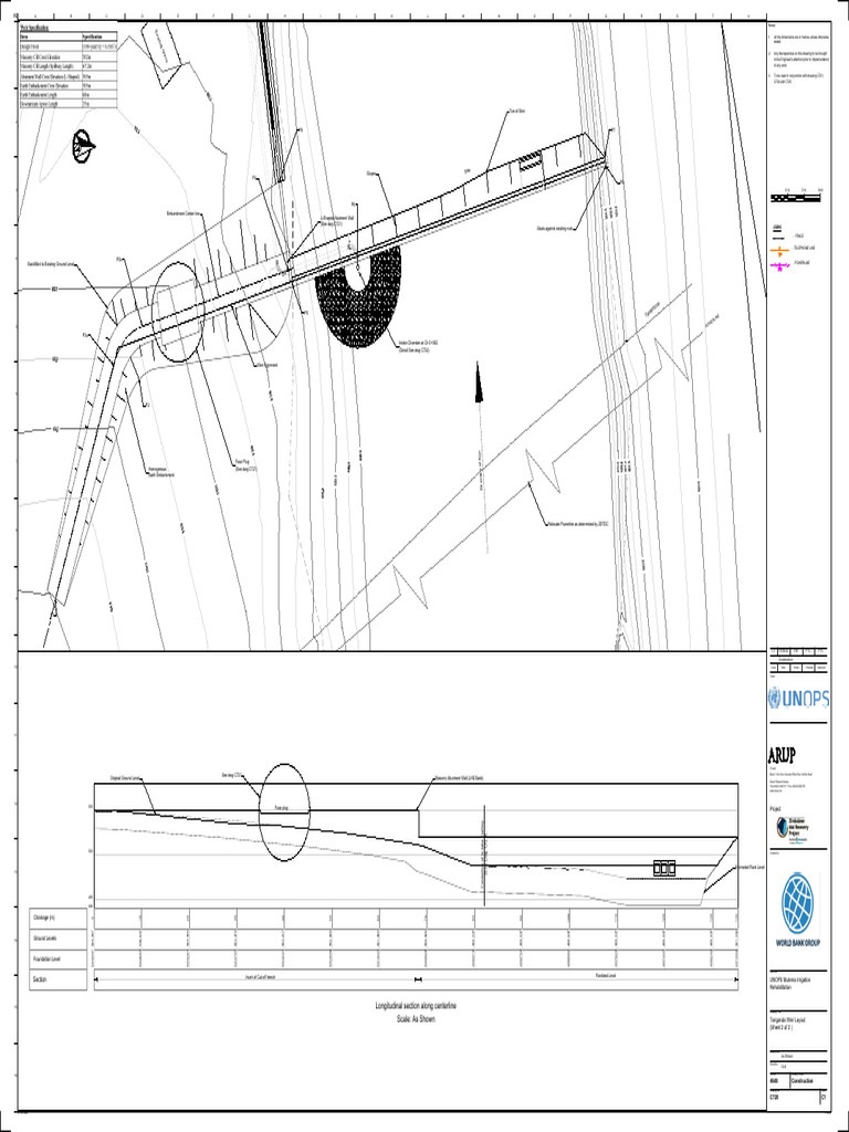 Annex 2c 4648 C720 C1 Tanga Weir Layout Sheet 2of2 | PDF