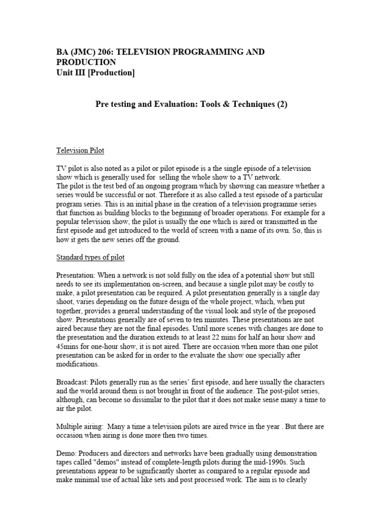 Pre Testing and Evaluation - Tools - Techniques | PDF | Computers