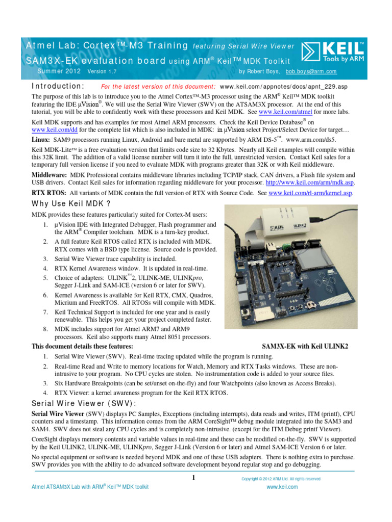 Sam3x Ek Lab | PDF | Computer Engineering | Computer Programming
