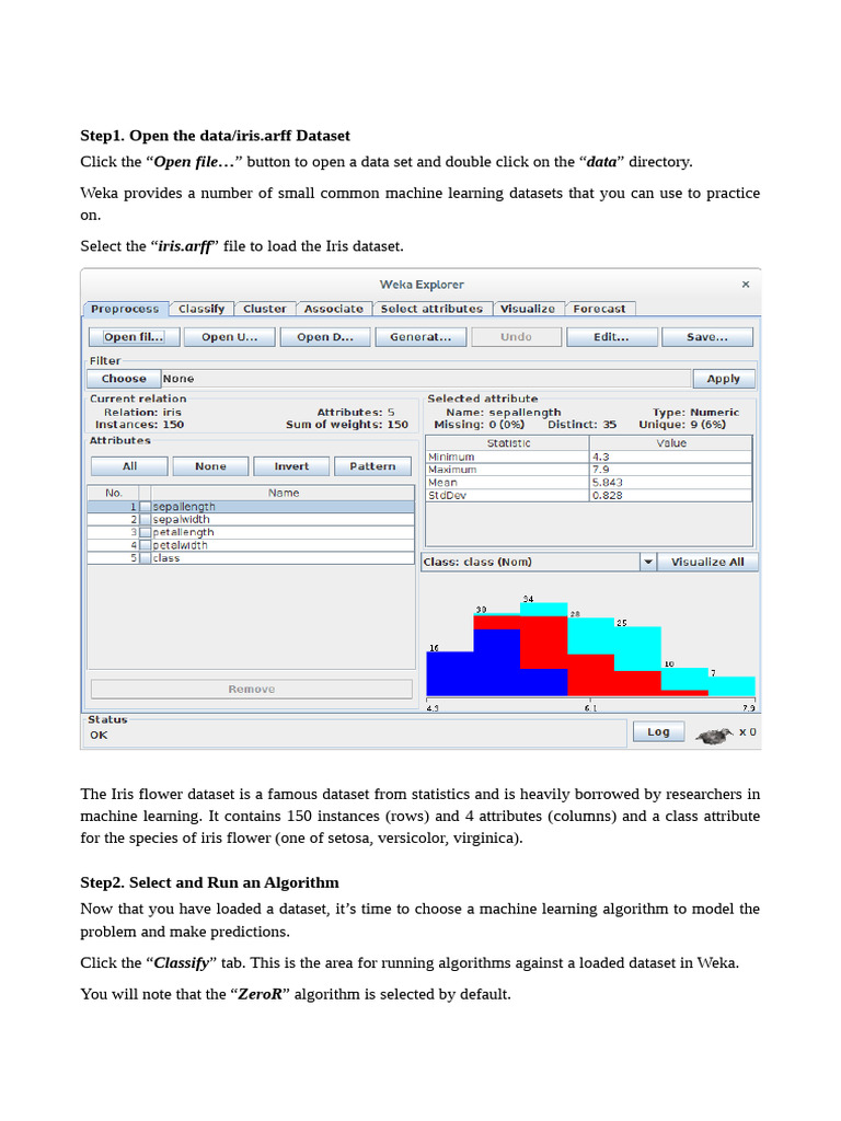 Dicision trees on weka | Download Free PDF | Statistical Classification | Computational Neuroscience