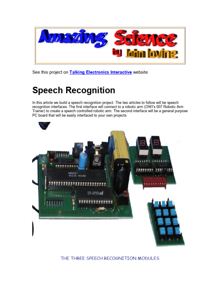 Speech | PDF | Speech Recognition | Speech