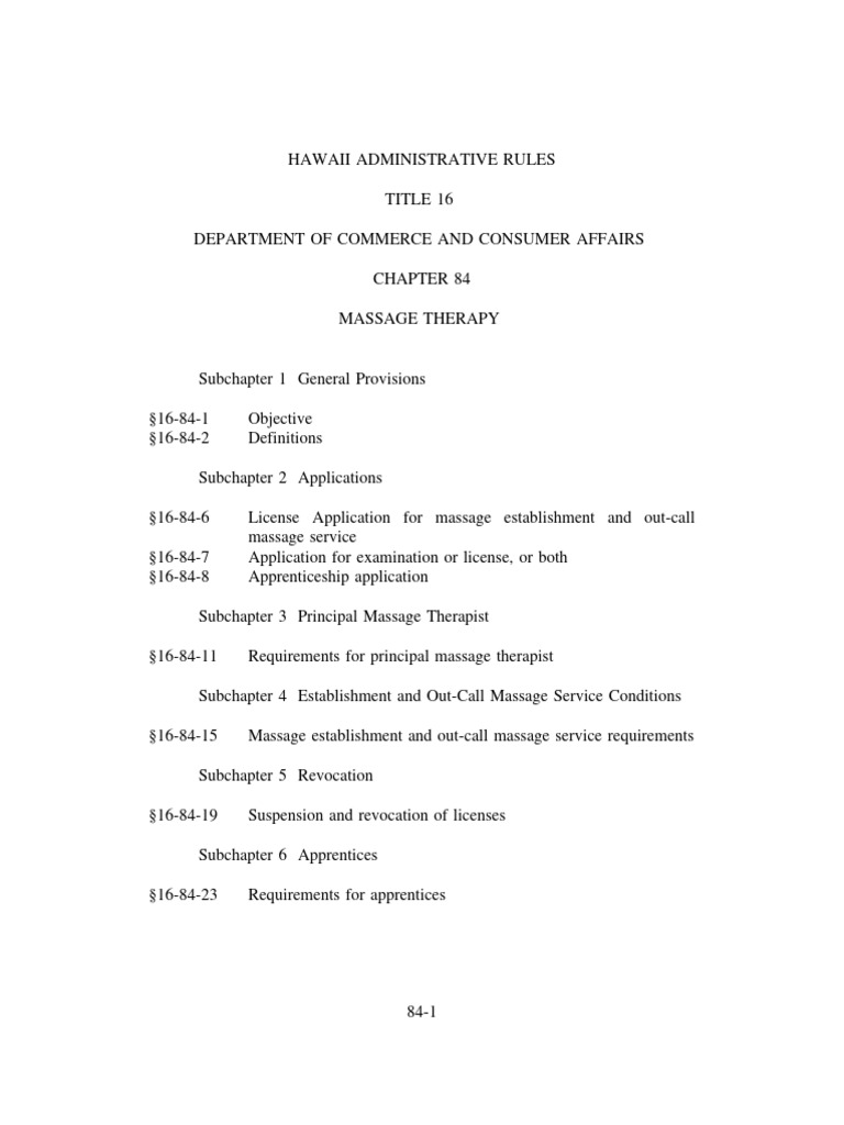 Har 84-c2 | PDF | Massage | Apprenticeship