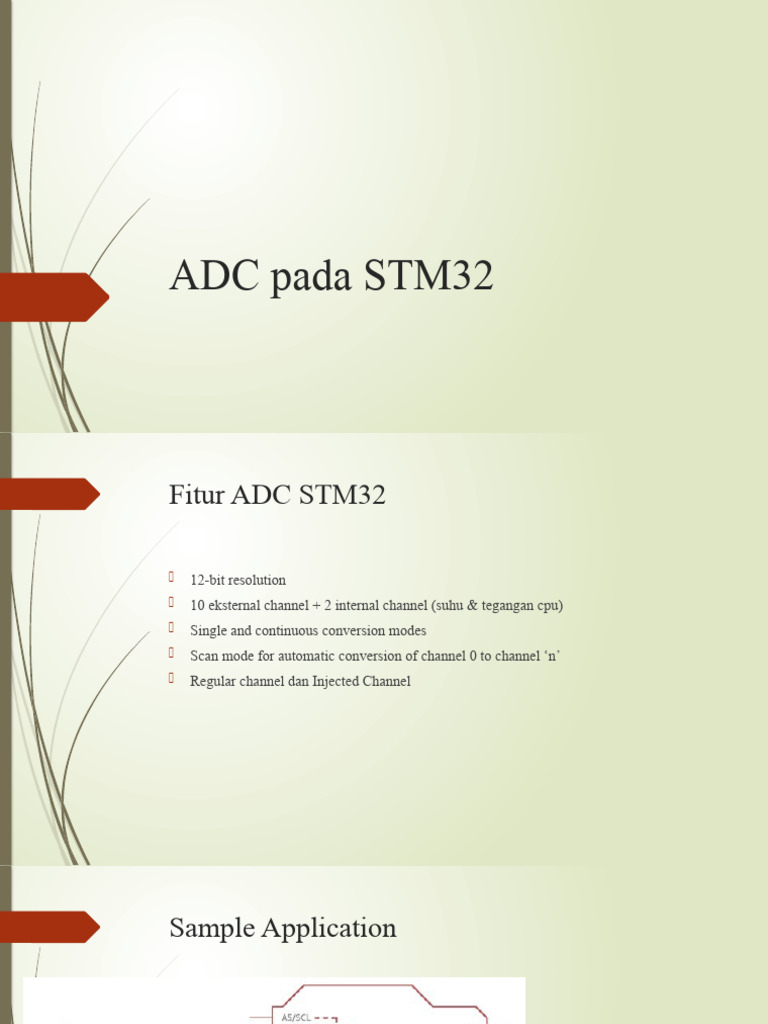 4.adc Part 2 On Stm32f103 | PDF | Analog To Digital Converter | Sensor