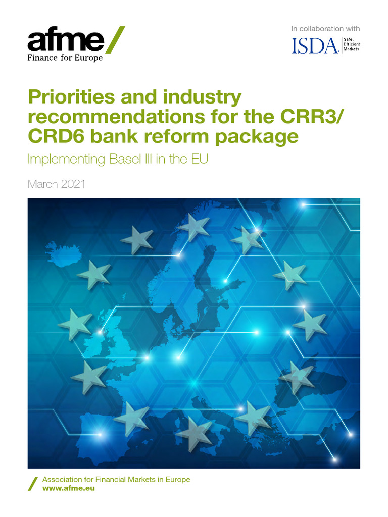CRR3 CRD6 Priorities and Industry Recommendations 1617874124 | PDF ...