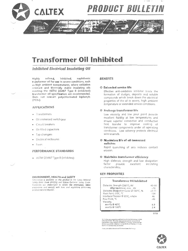 Test Report Caltex Oil | PDF