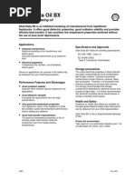 Shell Diala S4 ZX-I Technical Data Sheet | PDF | Viscosity | Transformer