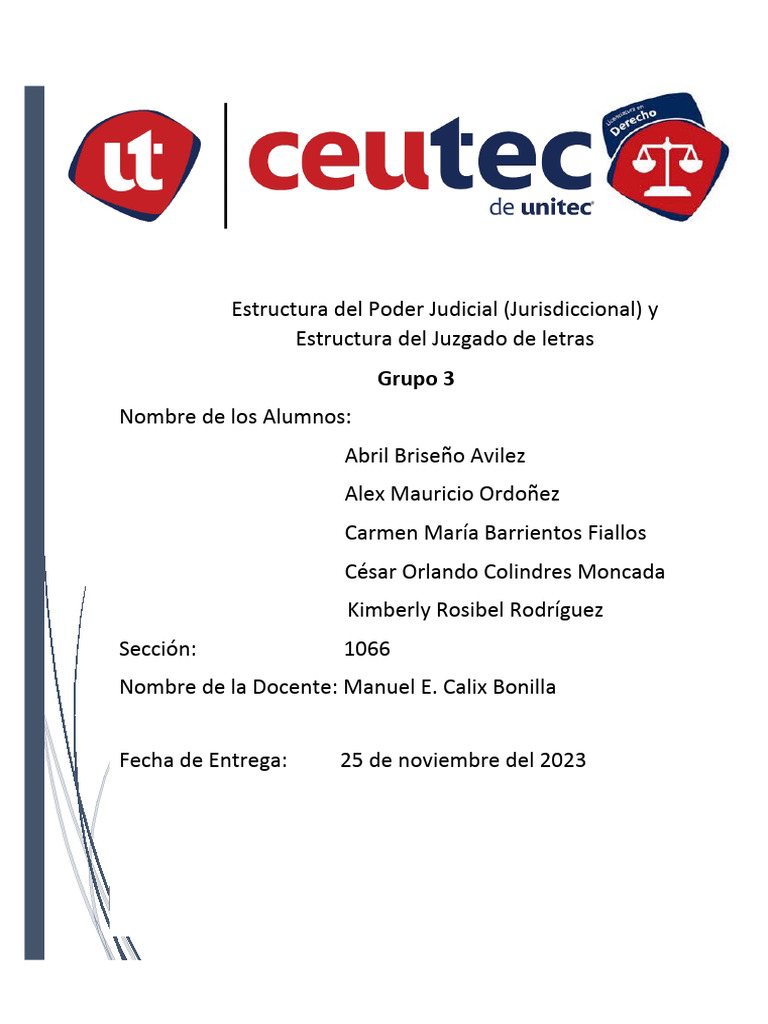 Estructura del Poder Judicial en Honduras | PDF | Judicaturas | Apelación