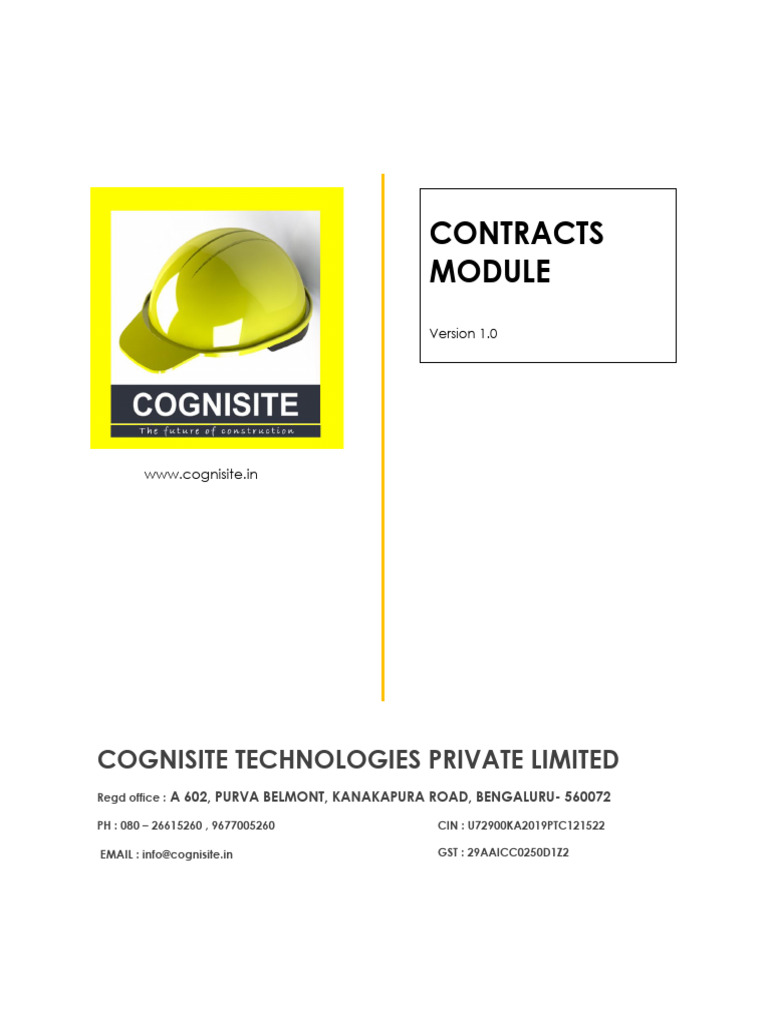 Contracts | PDF | Computing