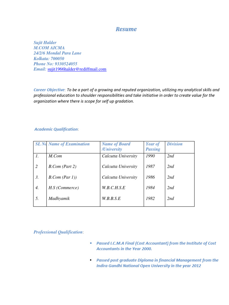 Sujit Resume - 2015 | PDF | Internal Audit | Audit