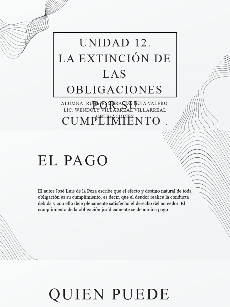 UNIDAD 12 | PDF | Pagos | Derecho empresarial