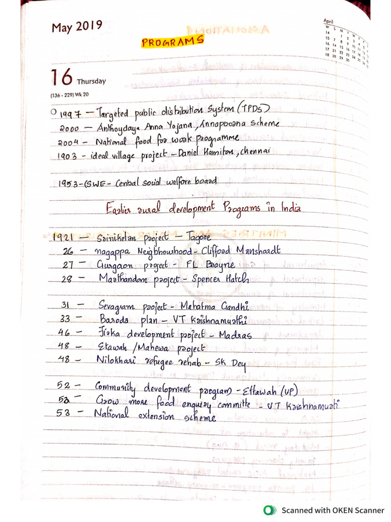 Programs in India | PDF