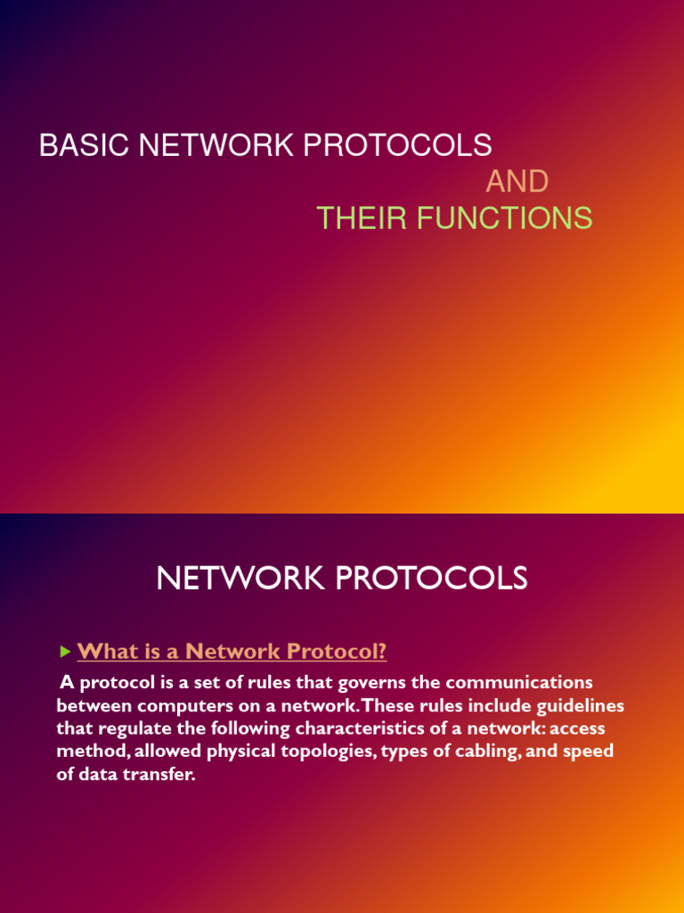 Computer Network (Protocols) | PDF | Computer Network | Internet Access Computer Network (Protocols) | PDF | Computer Network | Internet Access