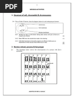 Grade 12 Year Note - New | PDF | Meiosis | Dominance (Genetics)