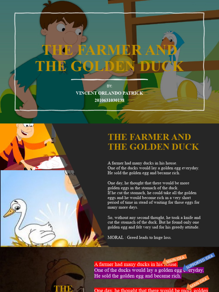 The Farmer and The Duck Fix | PDF | Aesop's Fables | Linguistics