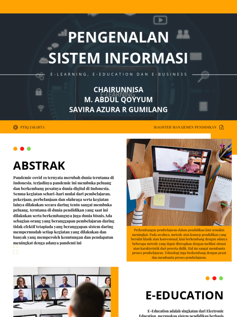 Pengenalan Sistem Informasi Manajemen Pendidikan | PDF | Bisnis | Komputer