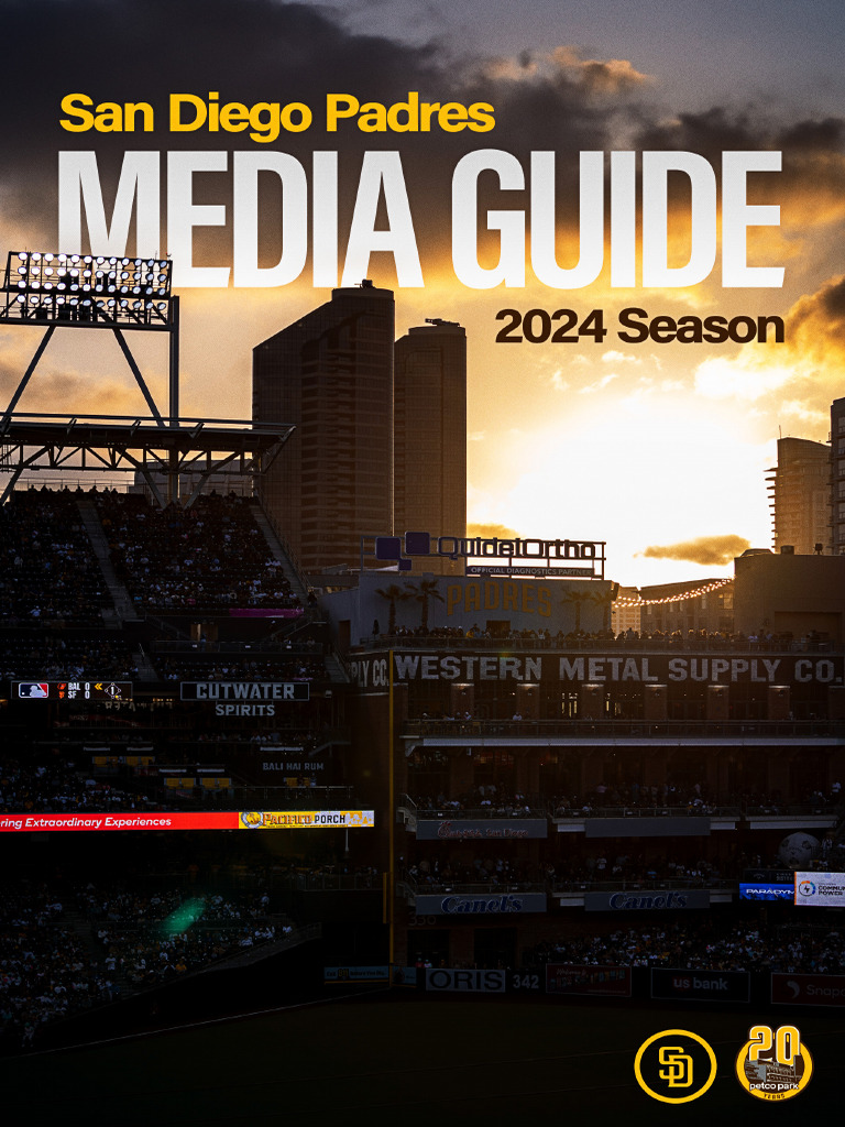 2024 San Diego Padres Media Guide | PDF | Sports | Major League Baseball