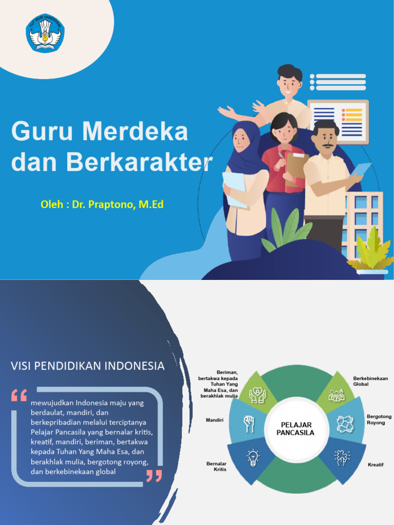 Guru Merdeka Dan Berkarakter - Ks | PDF