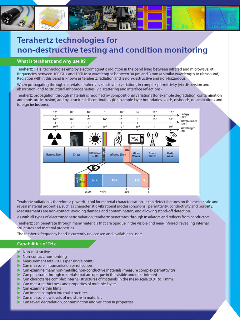 Terahertz Technologies For NDT BINDT 1 | PDF | Electromagnetic ...