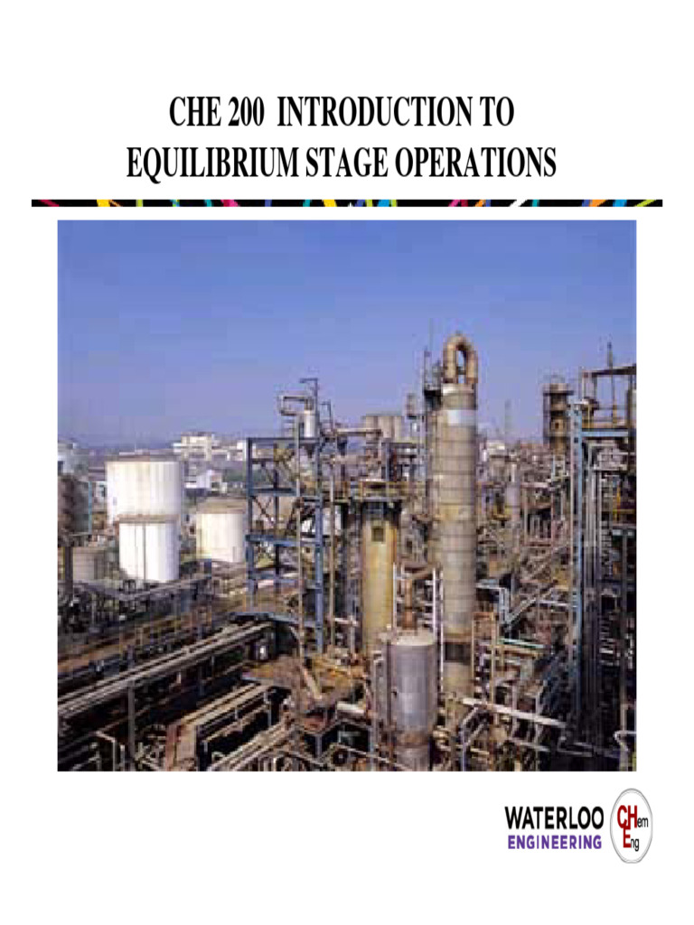 CHE 200 Week 1-2 Introduction To Separation Process | Download Free PDF ...