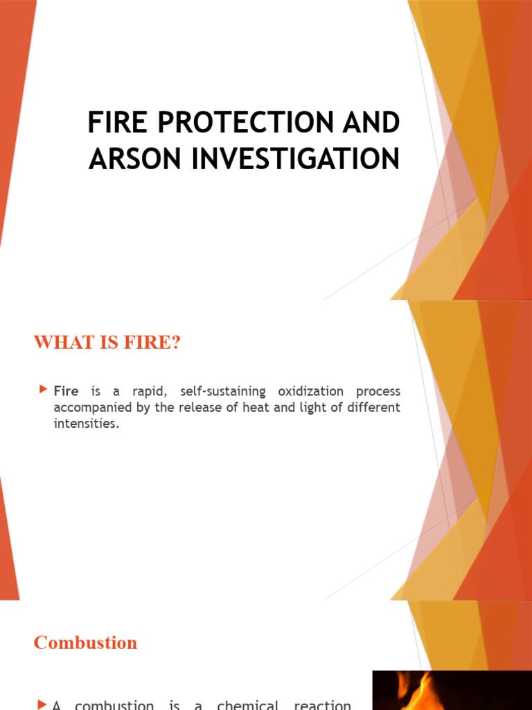 Cri 324 Part 1 | PDF | Combustion | Fires