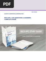 RICS APC Case Study Guide | PDF