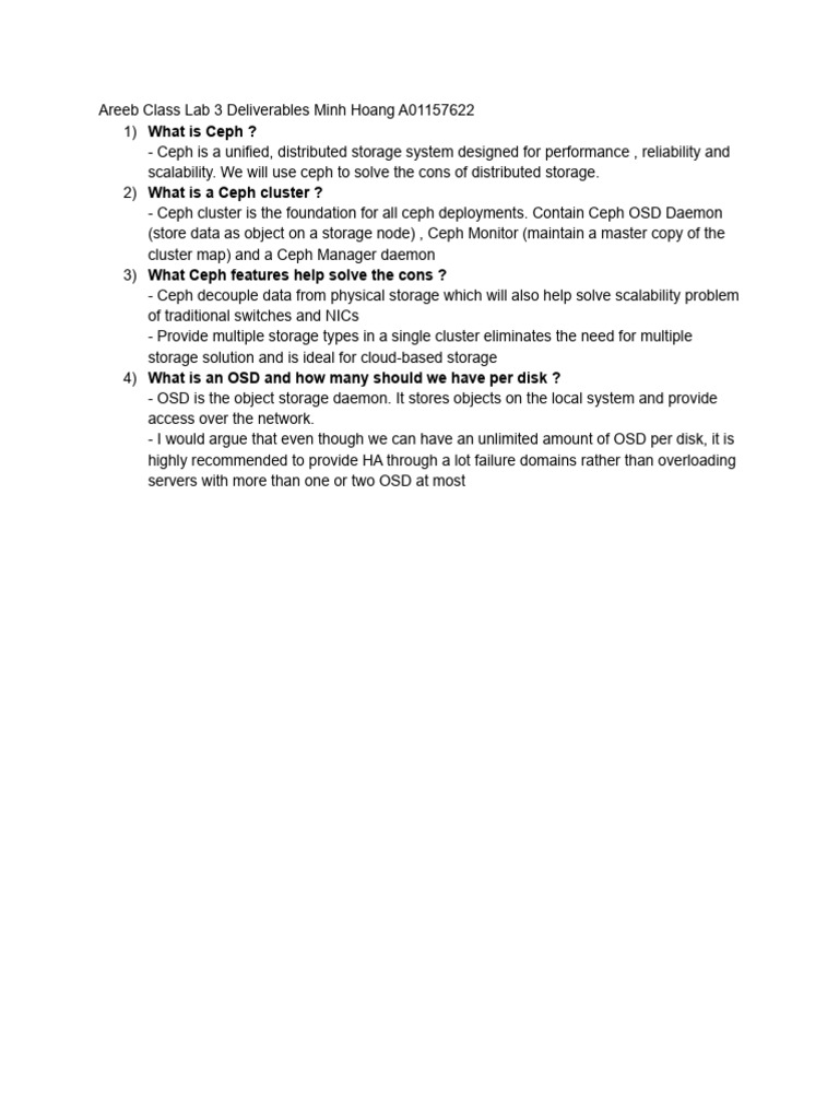 Areeb Class Lab 3 Deliverables Minh Hoang A01157622 | PDF