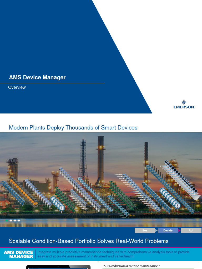 AMS Device Manager Benefits Overview | Download Free PDF | Calibration ...