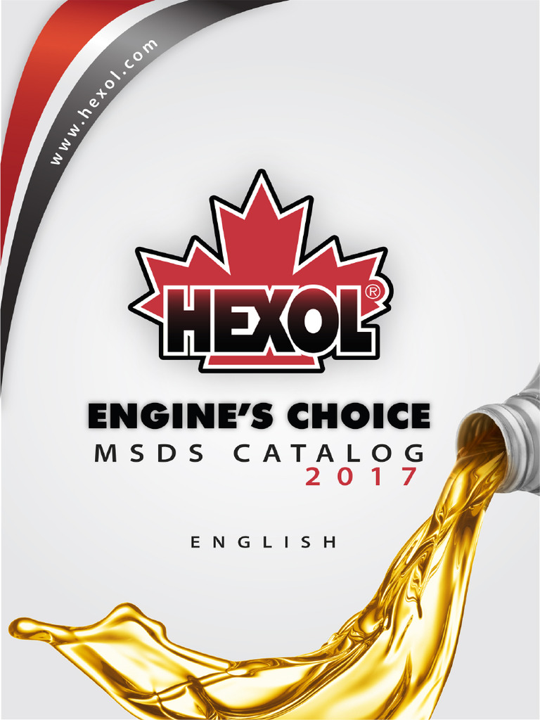 3. Hexol Catalog MSDS - EN | Download Free PDF | Firefighting | Combustion