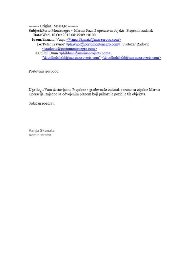 Projektni Zadatak | PDF