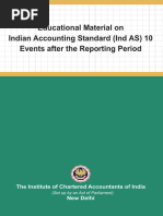 Ind As 10 | PDF | Going Concern | Fair Value