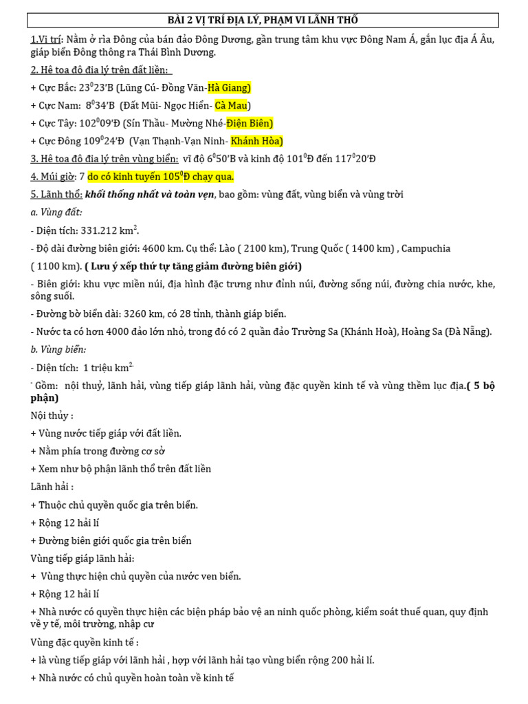 K12 - Lí Thuyet | PDF