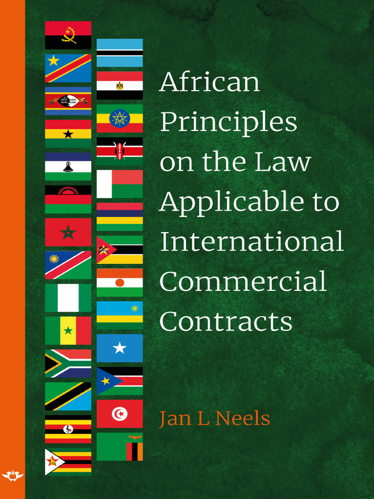African Principles On The Law | PDF | Choice Of Law | International Law