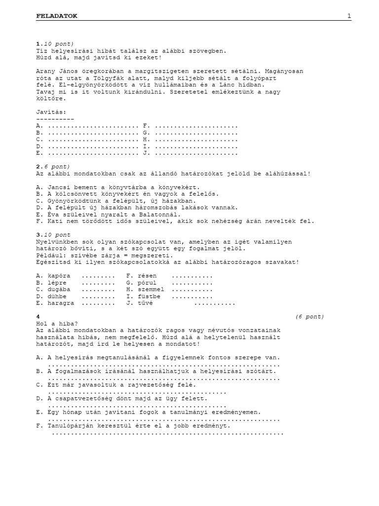 7 o Hatc3a1rozc3b3k Dolgozat | PDF