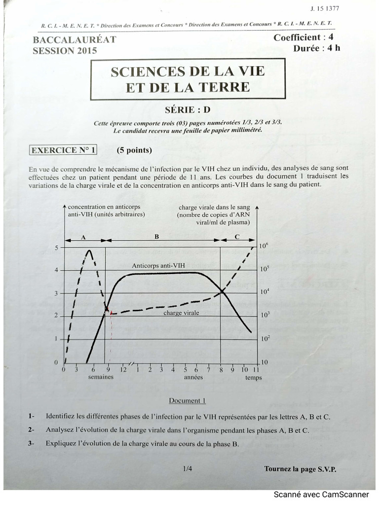 Bac D 2015 | PDF