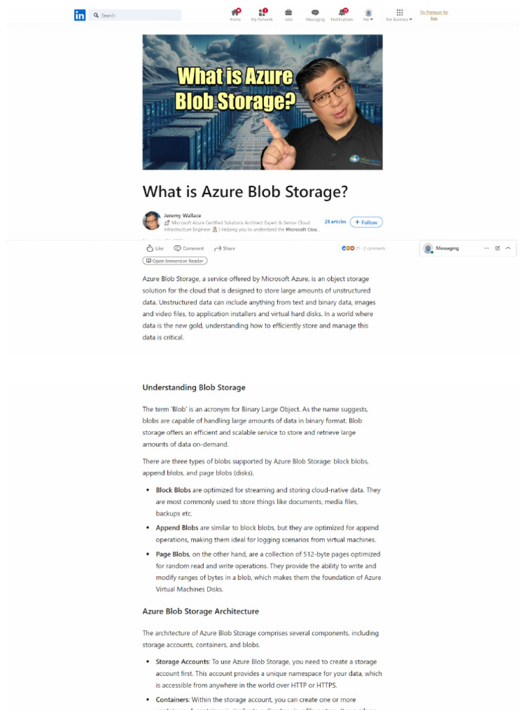 Azure Blob Storage | PDF