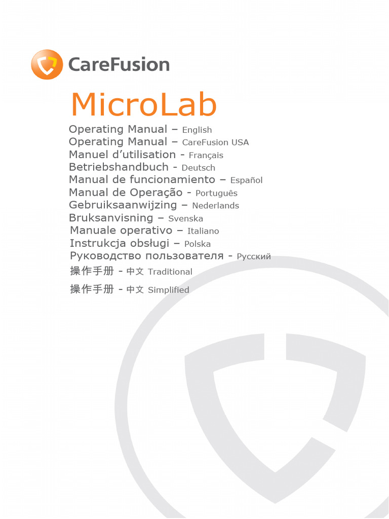 Microlab Multilanguage | PDF