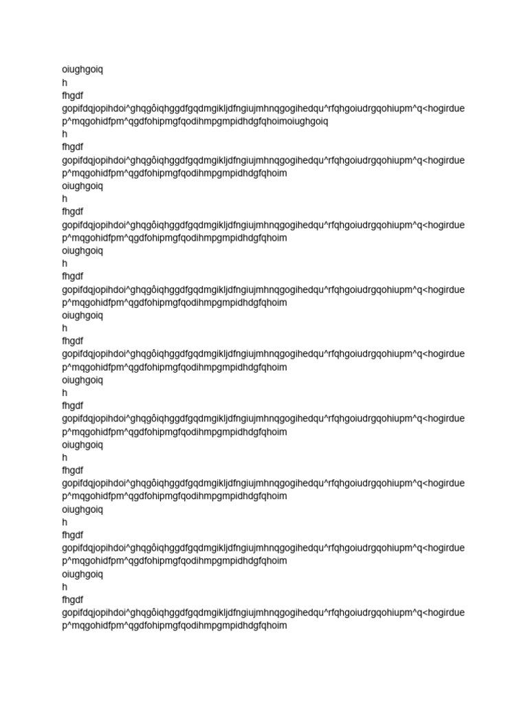 Gibberish Text Analysis | PDF