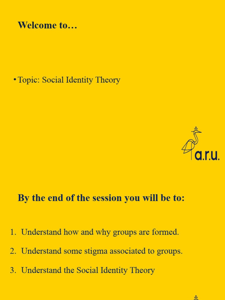 Understanding Social Identity Theory | PDF | Identity (Social Science ...