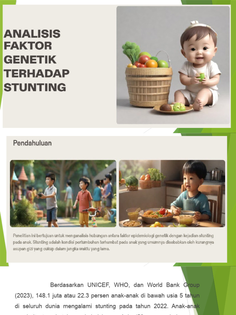 Analisis Faktor Genetik Pada Stunting | PDF